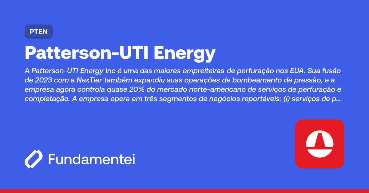 PTEN - Patterson-UTI Energy | Fundamentei