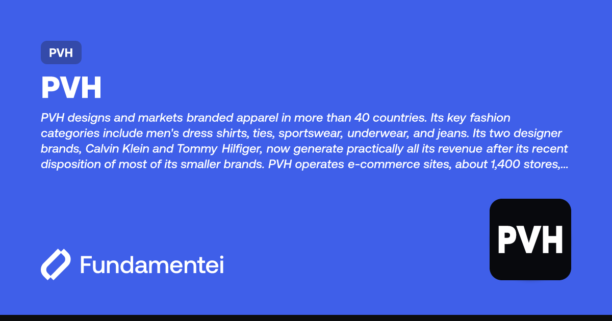 PVH - PVH | Fundamentei