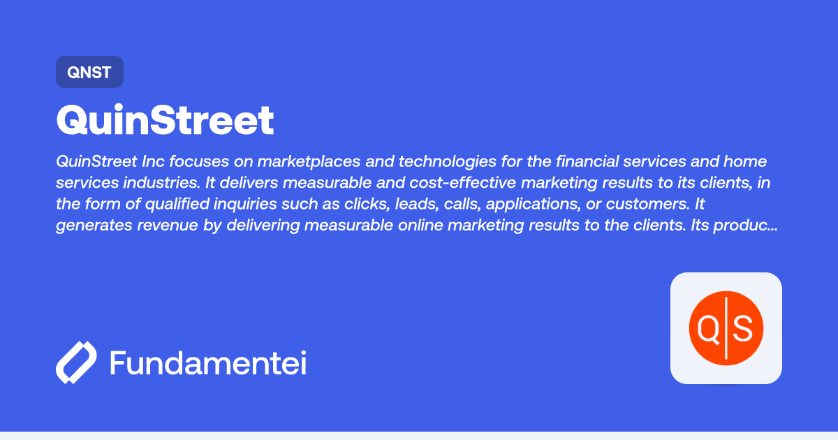 QNST - QuinStreet | Fundamentei