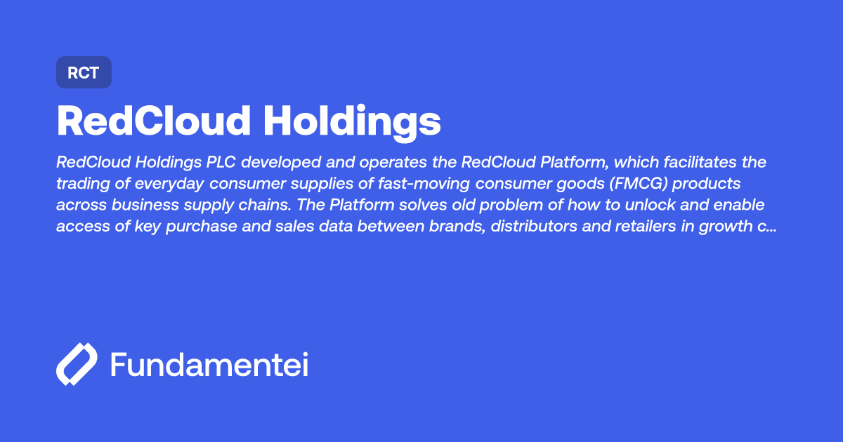 RCT - RedCloud Holdings | Fundamentei