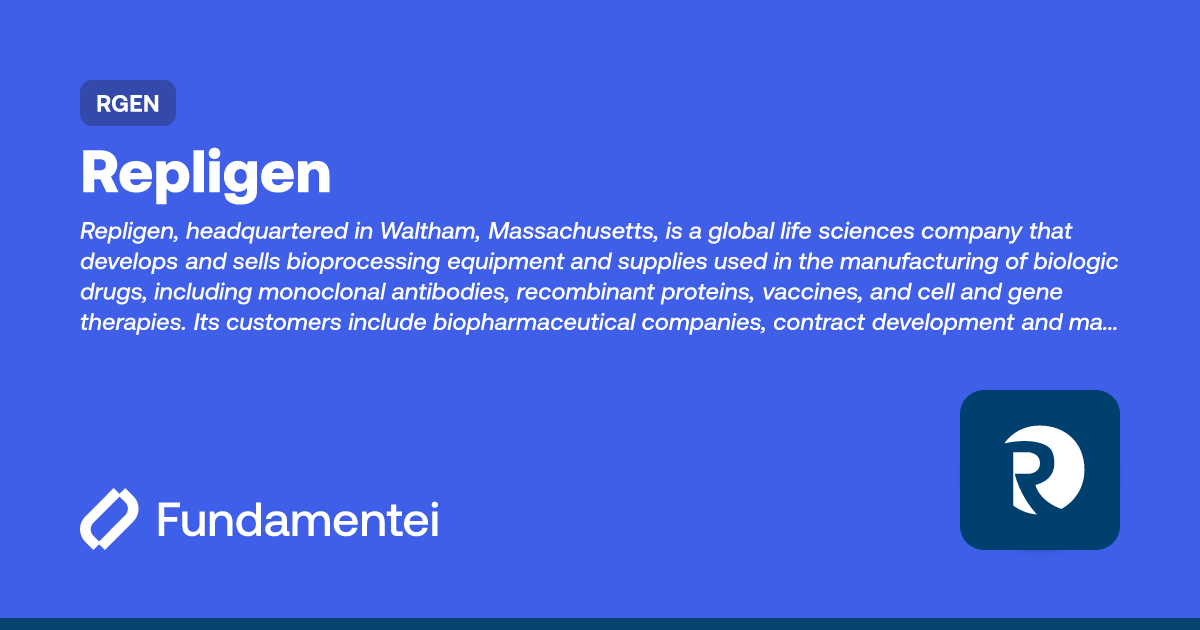RGEN - Repligen | Fundamentei