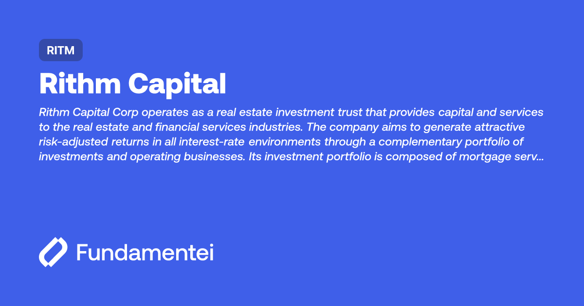 RITM - Rithm Capital | Fundamentei