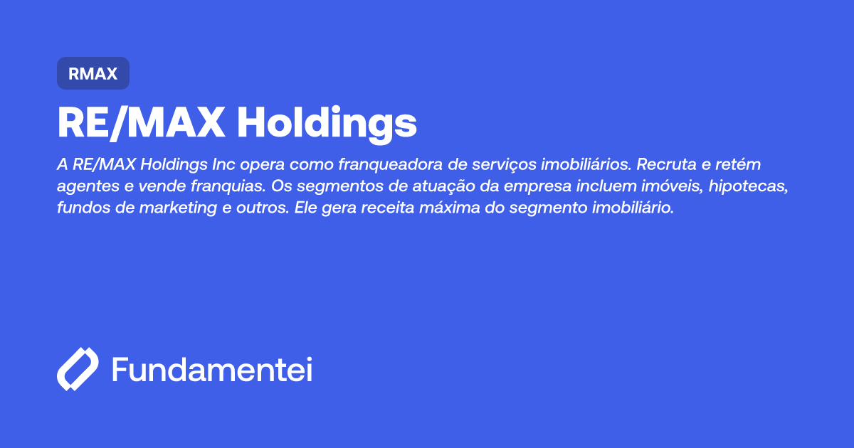 RMAX - RE/MAX Holdings | Fundamentei
