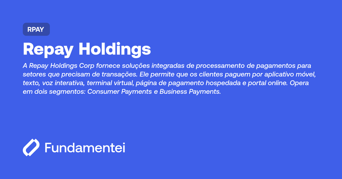 RPAY - Repay Holdings | Balanços | Fundamentei