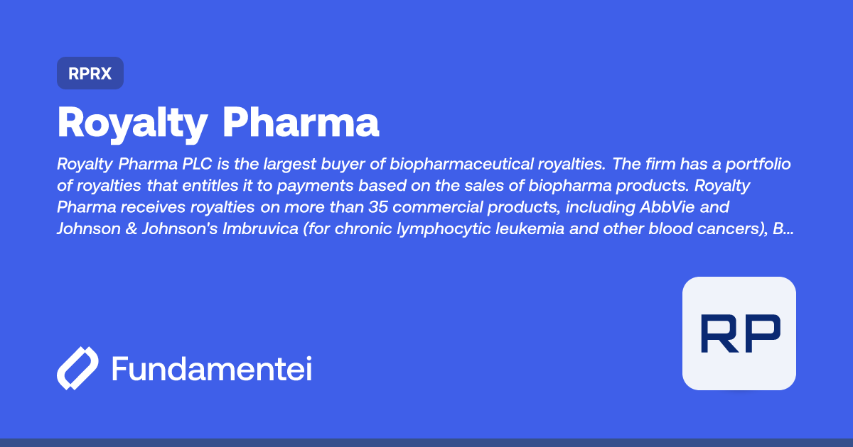 RPRX - Royalty Pharma | Fundamentei