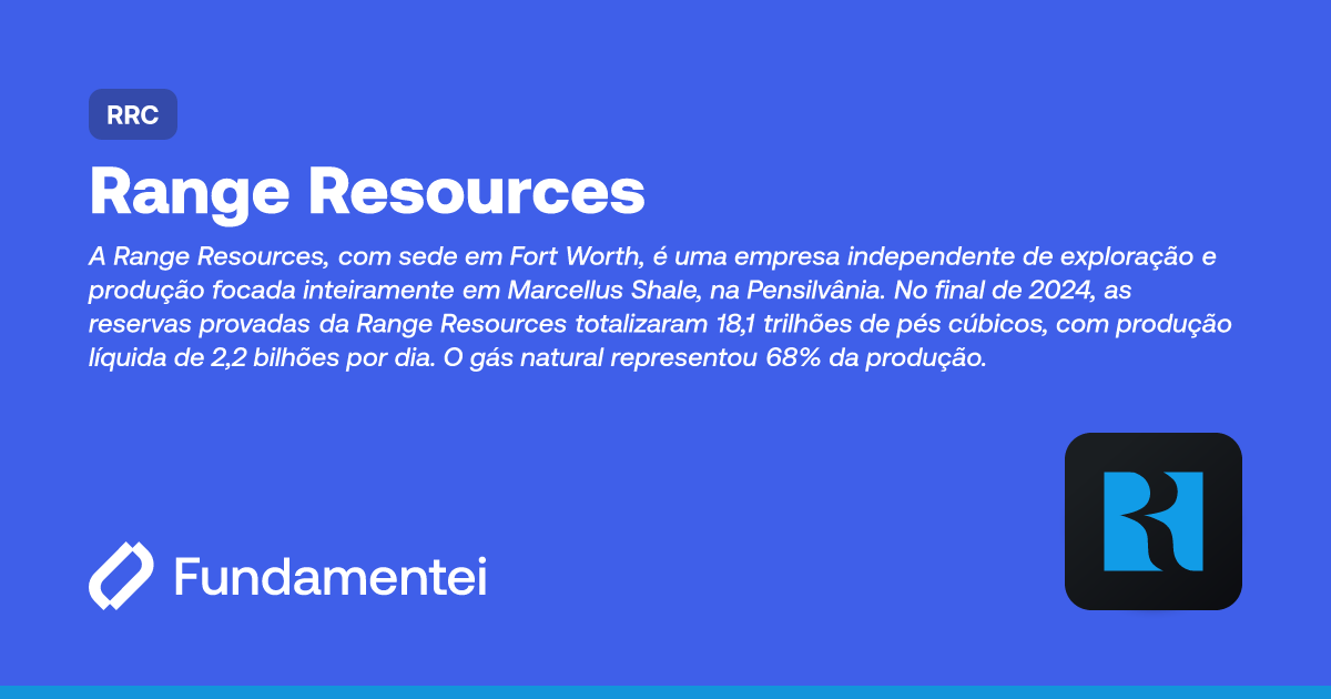 RRC - Range Resources | Fundamentei