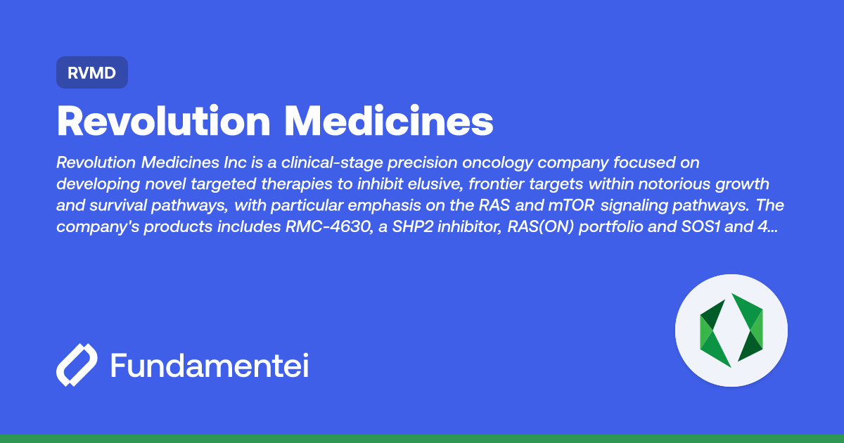 RVMD - Valuation | Fundamentei
