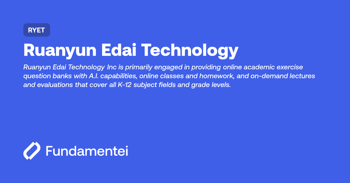 RYET - Crescimento | Fundamentei