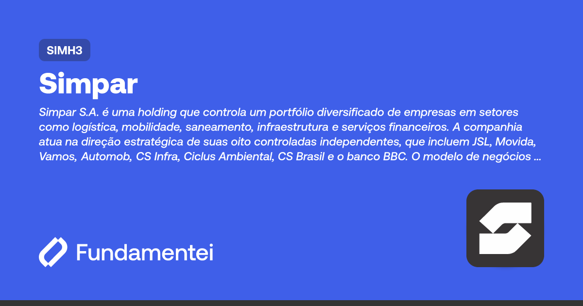 SIMH3 - Simpar | Fundamentei