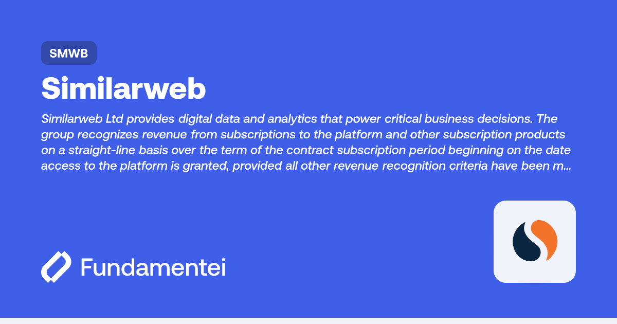 SMWB - Similarweb | KPIs | Fundamentei