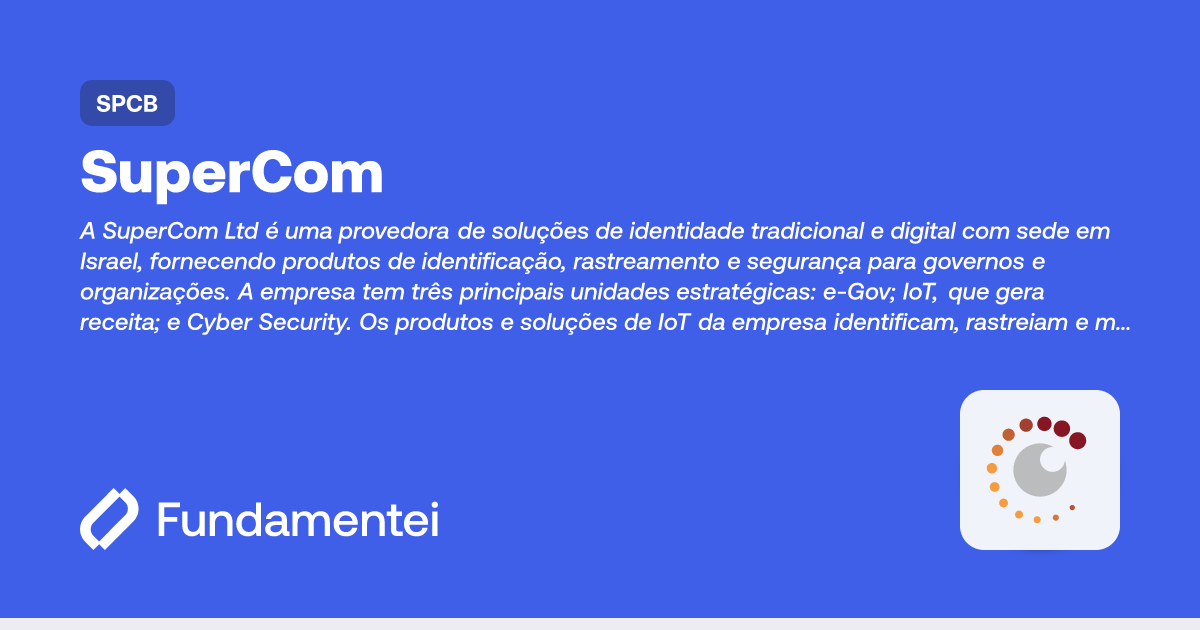 SPCB - SuperCom | Fundamentei