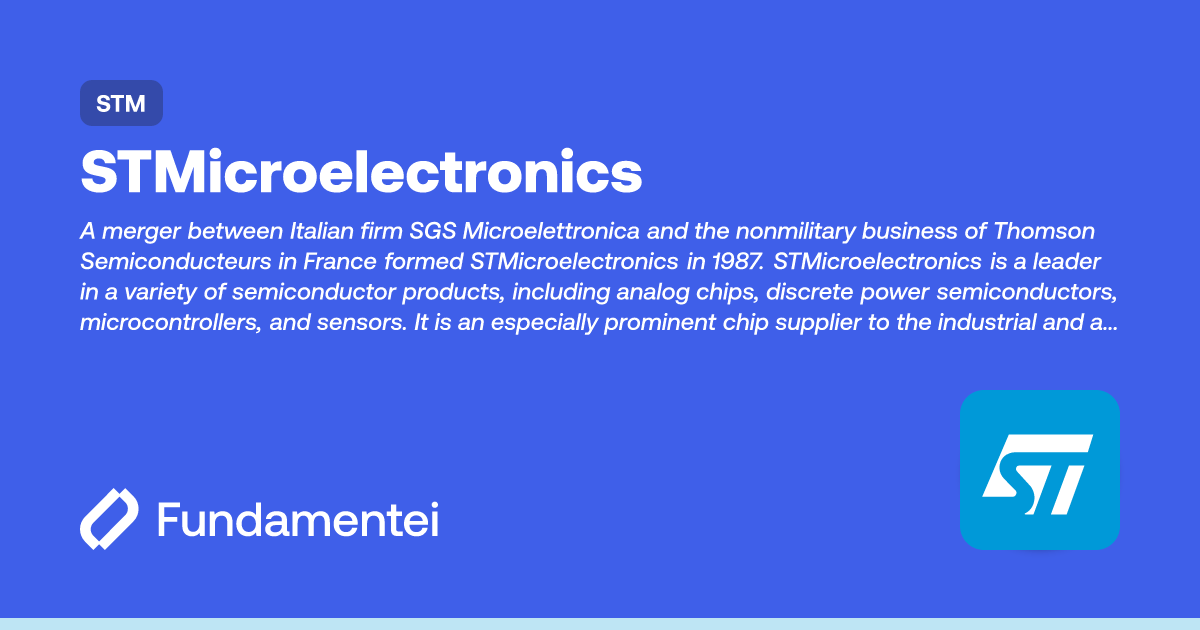 STM - STMicroelectronics | Fundamentei