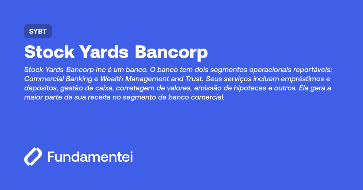 SYBT - Stock Yards Bancorp | Fundamentei