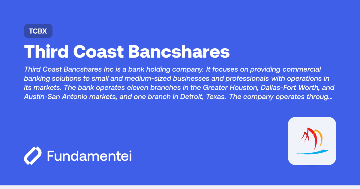 TCBX - Valuation | Fundamentei