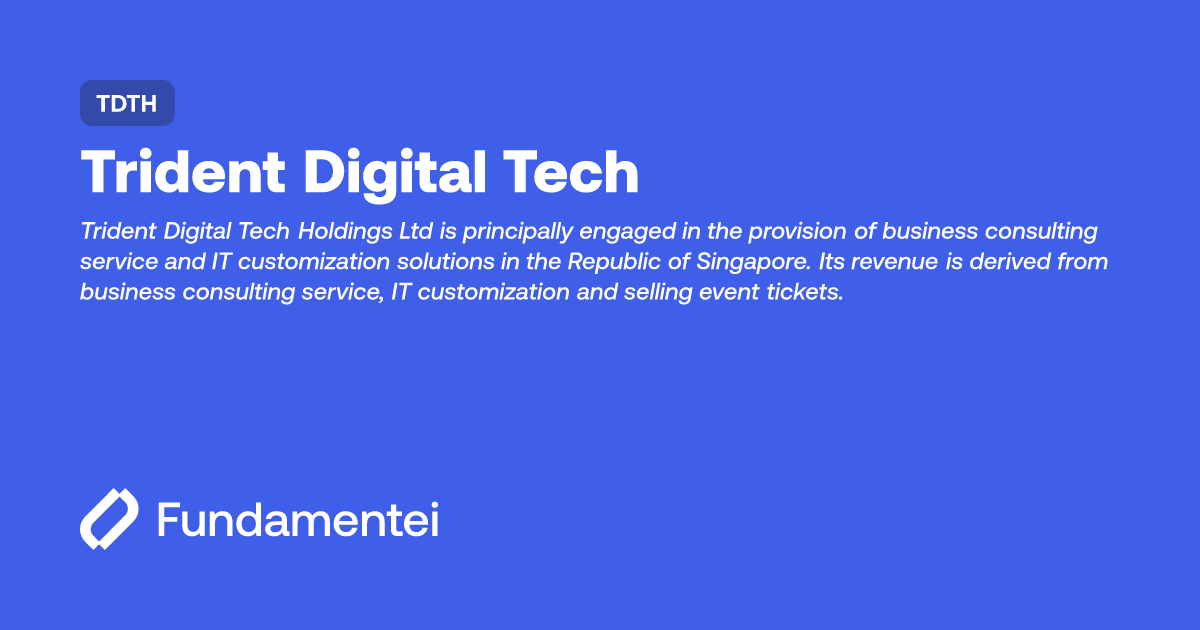 TDTH - Valuation | Fundamentei