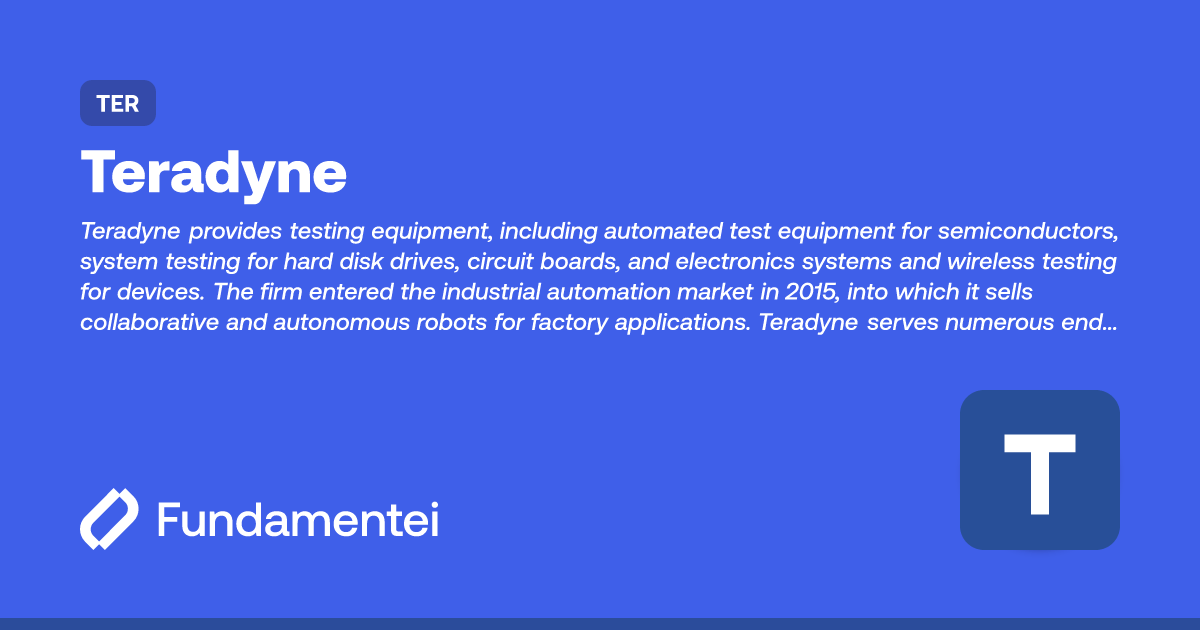 TER - Valuation | Fundamentei