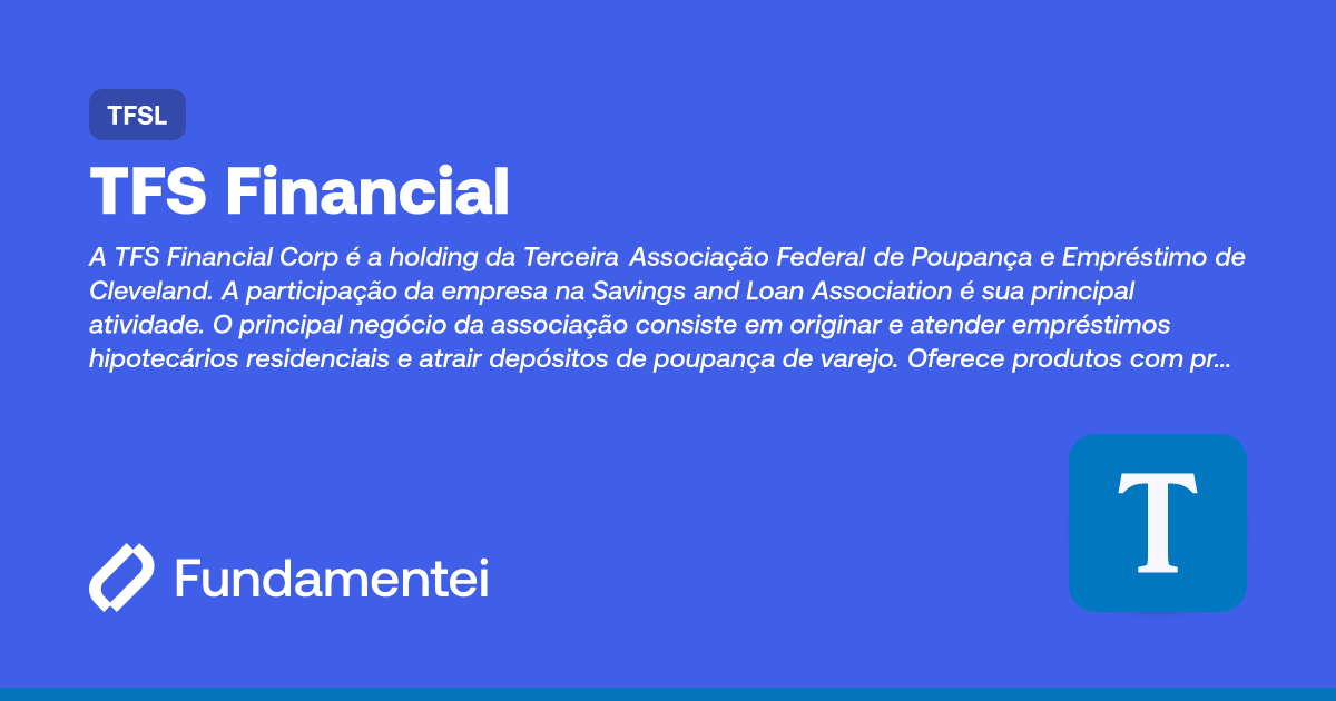TFSL - TFS Financial | Fundamentei