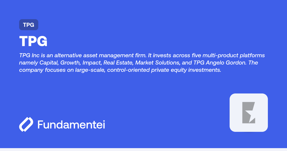TPG - TPG | Fundamentei