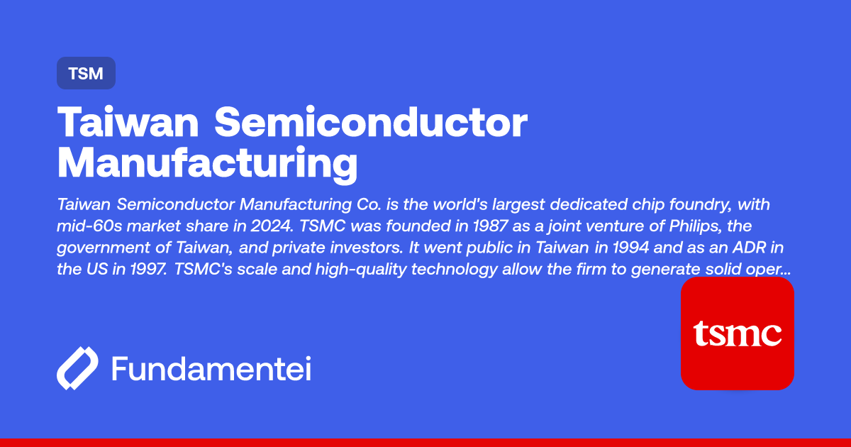 TSM - Valuation | Fundamentei