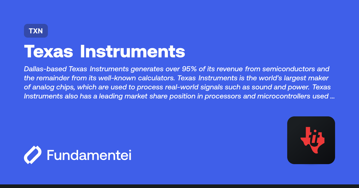 TXN - Valuation | Fundamentei