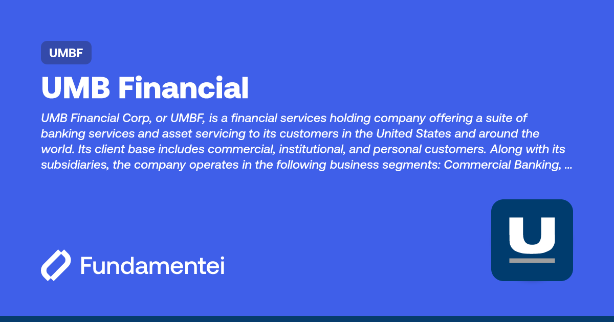 UMBF - UMB Financial | Fundamentei