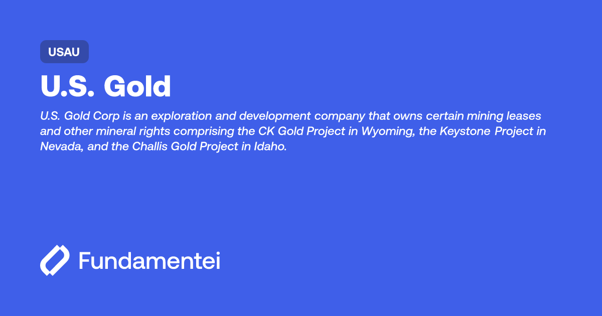 USAU - U.S. Gold | Financials | Fundamentei