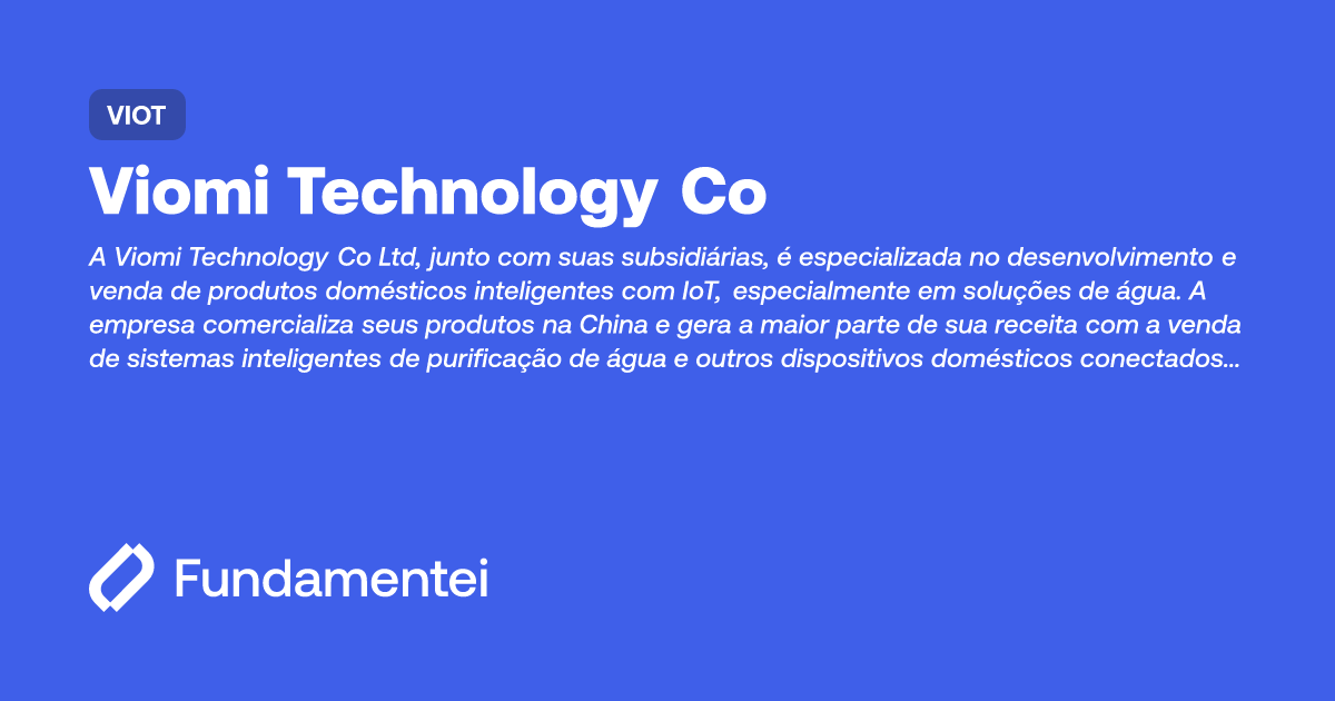 VIOT - Viomi Technology Co | Fundamentei