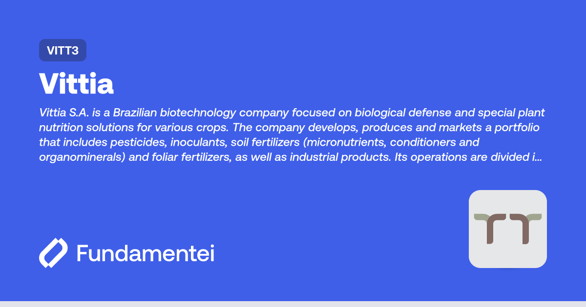 VITT3 - Vittia | Fundamentei