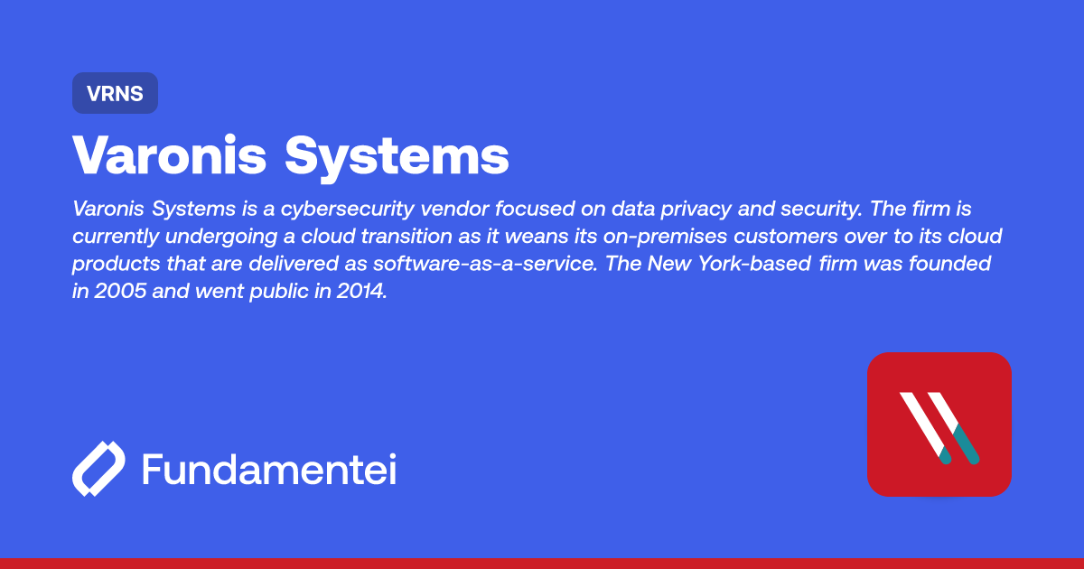 VRNS - Varonis Systems | Fundamentei