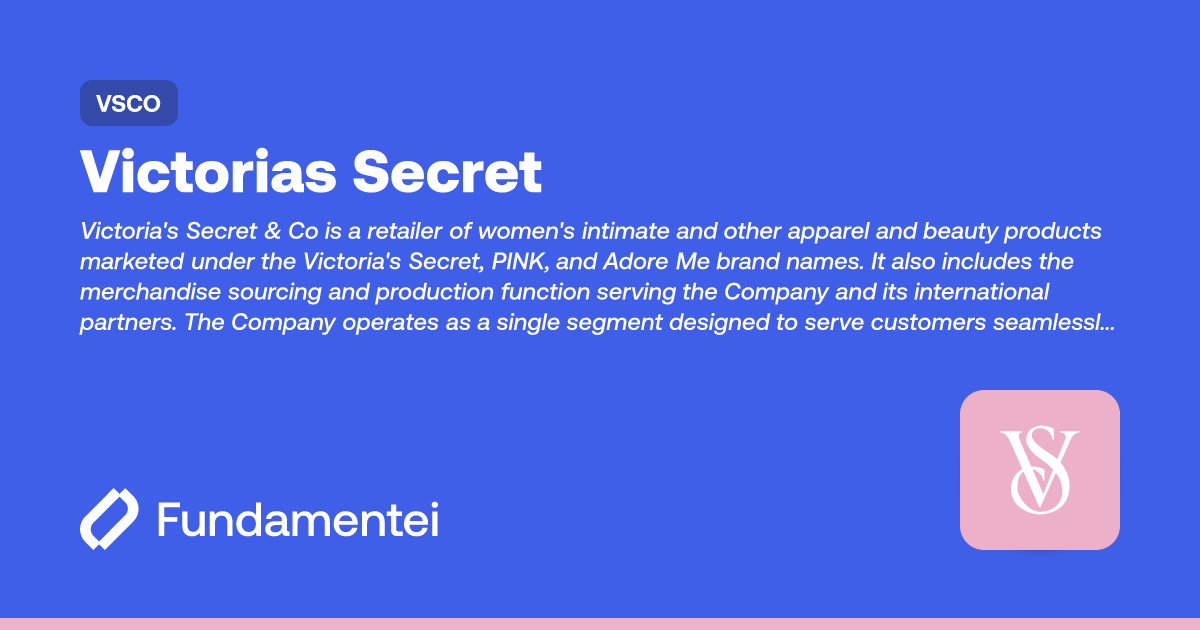 VSCO - Victoria's Secret | Fundamentei