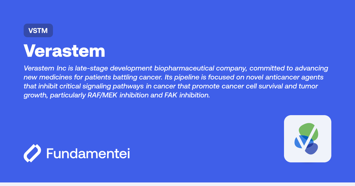 VSTM - Verastem | Fundamentei