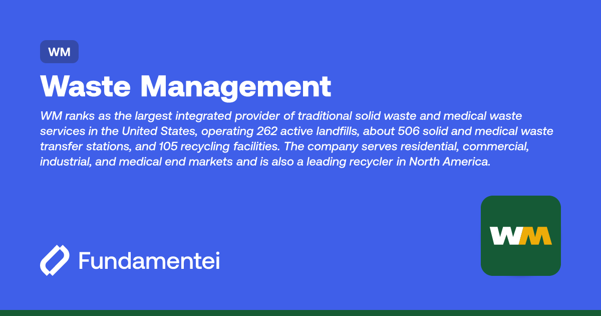 WM - Waste Management | Fundamentei