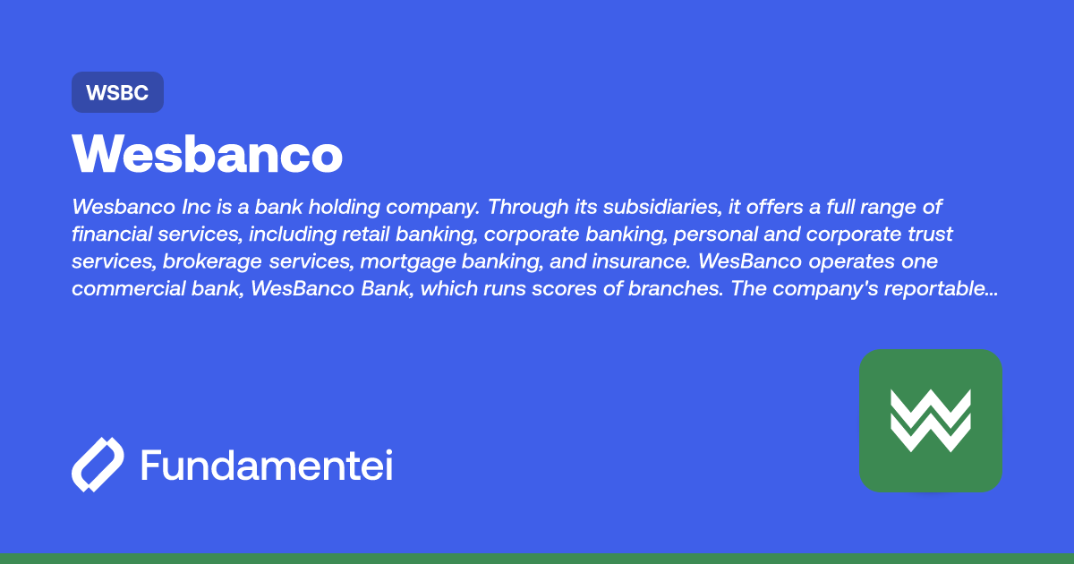WSBC - Valuation | Fundamentei