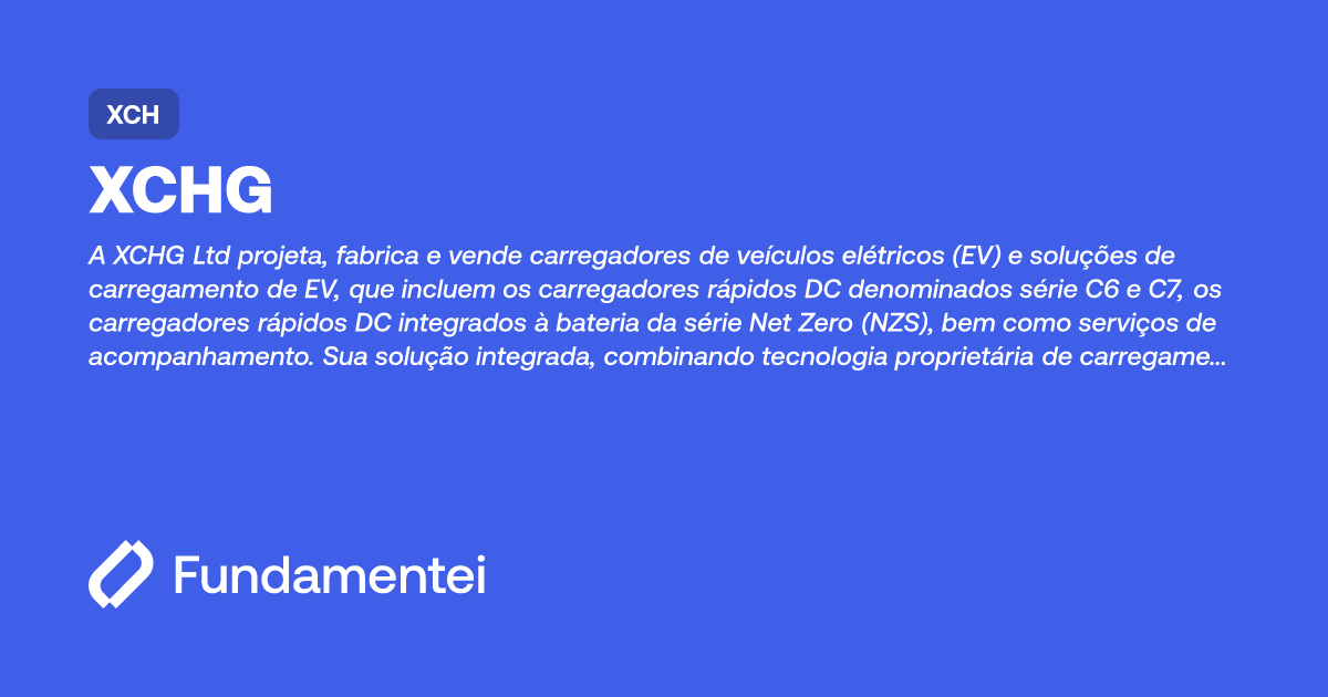 XCH - XCHG | KPIs | Fundamentei