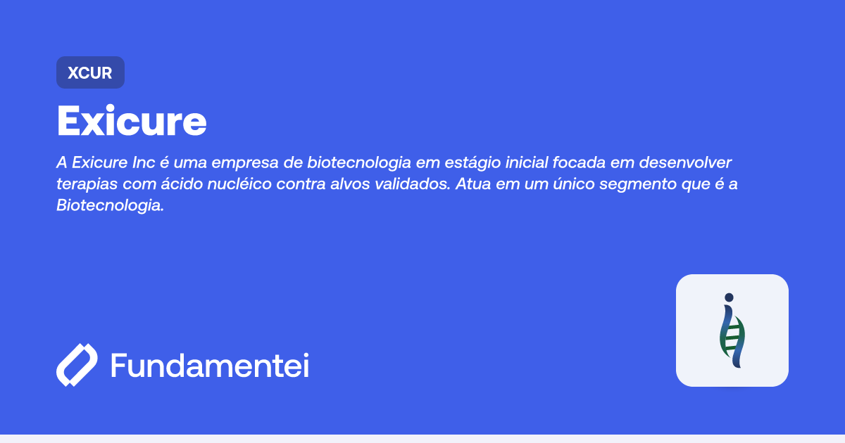 XCUR - Exicure | Fundamentei