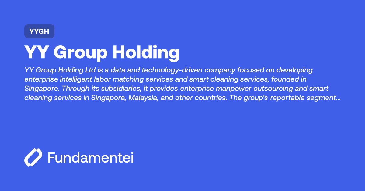 YYGH - Valuation | Fundamentei