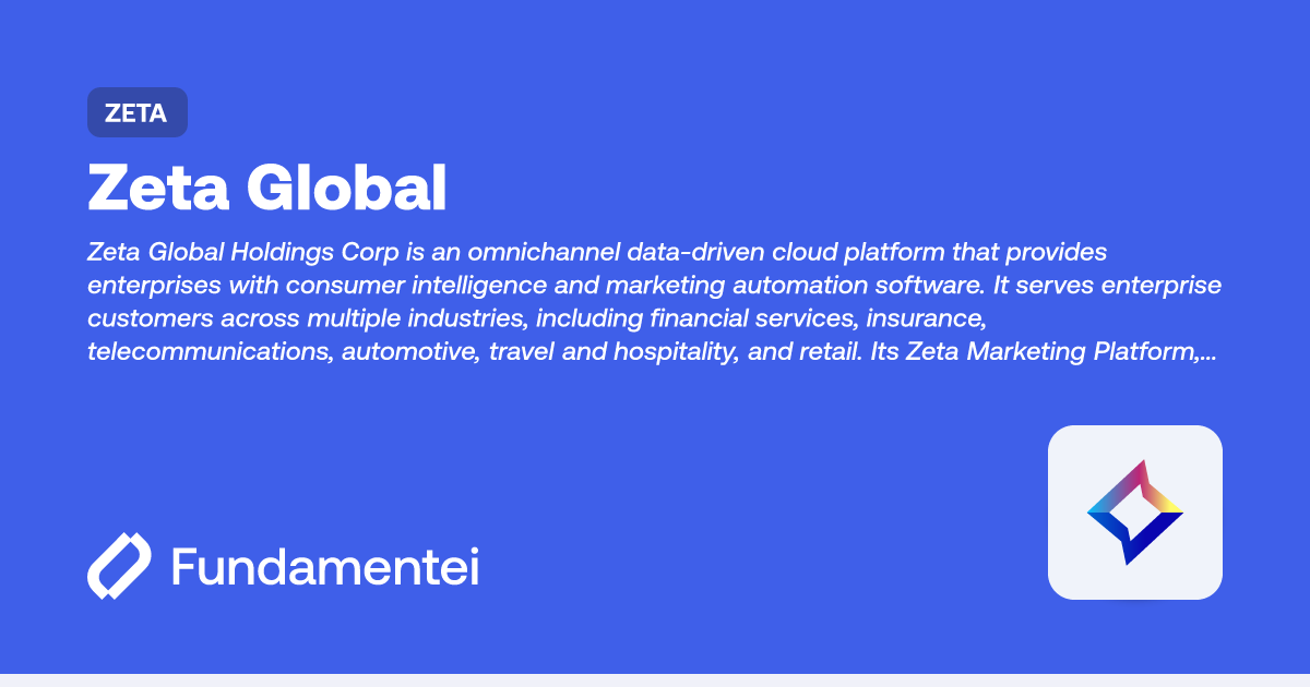 ZETA - Zeta Global Holdings | Fundamentei