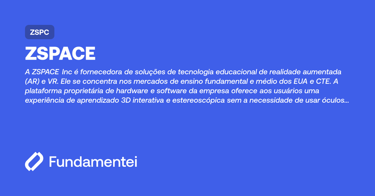 ZSPC - ZSPACE | Fundamentei